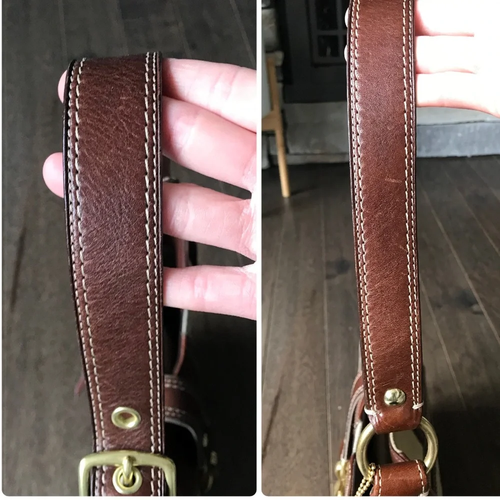 Coach | Bags | Coach Vintage Hamptons Mosaic Patchwork Leather Bag 308 ...
